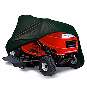 CarsCover Lawn Mower Garden Tractor Cover Fits Decks up to 54" - Olive Green