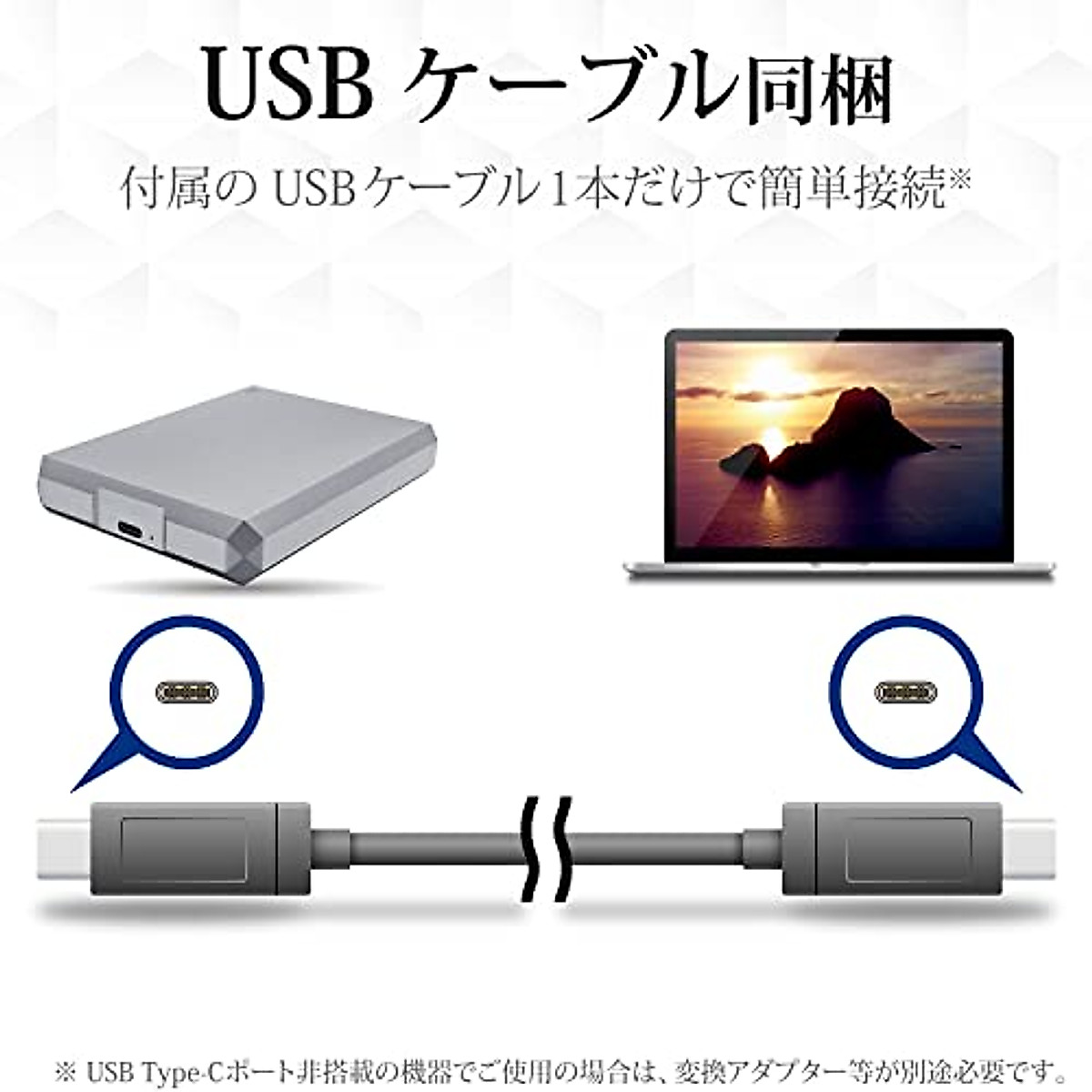LaCie Mobile Drive 5TB External Hard Drive Portable HDD – Space Gray USB-C USB 3.0, for Mac and PC Desktop, 1 Month Adobe CC (STHG5000402)
