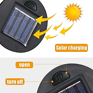 YAOLUU Outdoor Light Retro Solar Lights Outdoor Lights Garden Chandeliers Creative Projection Lights Garden Walkway Lights Home Decoration Garden Decoration Outdoor Lights Outdoor Lighting