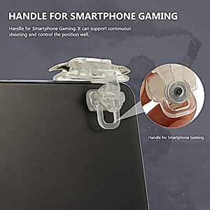 Hemobllo Handle 1 Pair Mobile Game Controller Smartphone Shooting Game Aim Button Device Joystick Grips Hand Grips Hand Grips Hand Grips Hand Grips