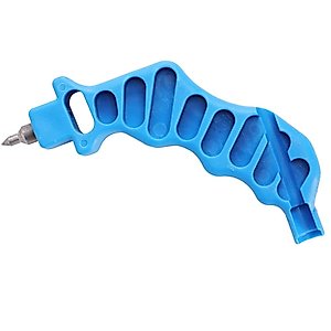 UCLEVER 2-in-One Drip Irrigation Tubing Hole Punch & Fitting Insertion Easier Tool for 1/4" Inch Fitting & Emitter Insertion