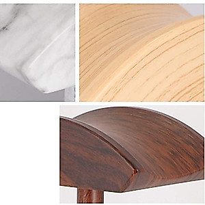 ANIIC Headset Stand Universal Headphones Stand Holder Gaming Headset Stand Earphone Display Rack Hanger Bracket for Over Ear Headsets Headphone Stand (Color : Walnut Texture)