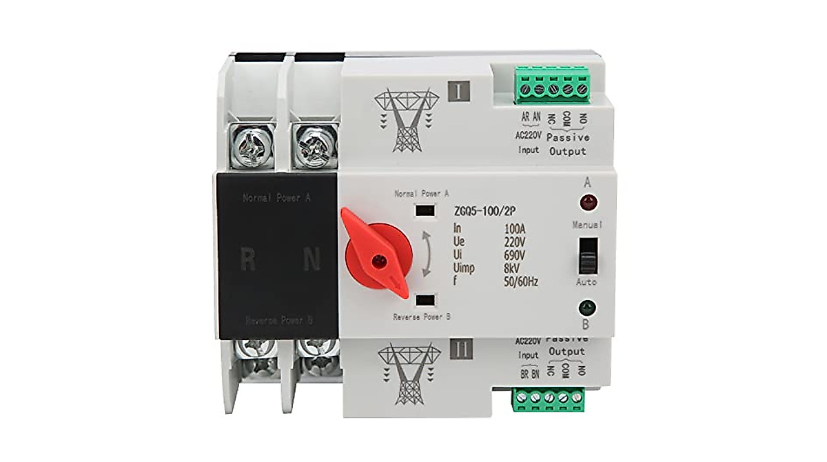 Dual Power Automatic Transfer Switch for Seamless Power Supply