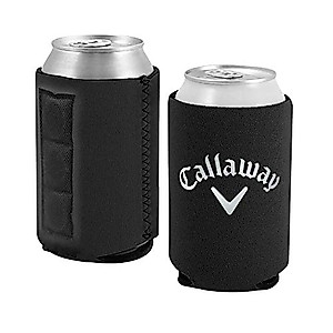 Callaway Soft Cooler Bag Gift Set with Magnetic Koozies, Black