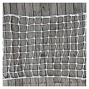 AEINNE Safety Netting for Fall Prevention, Safety Netting for Stairs Kids Balcony Safety Net Patio Child Rope Netting Bannister Fence Railings Children Protective Protection Nylon Cargo Nets, White