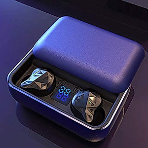 TBIIEXFL Headset Touch Function with Charging Box Stereo Headphones in-Ear Built-in Microphone Headphones Sports Subwoofer