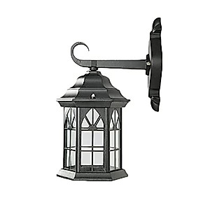 Outdoor Light Fixture Victoria Rustic Pure Aluminum Light Vintage Waterproof Outside Wall Lantern Lamps Retro Industrial Outdoor Wall Lights Street Garden Courtyard Home Villa Lighting Wall Sconce E27