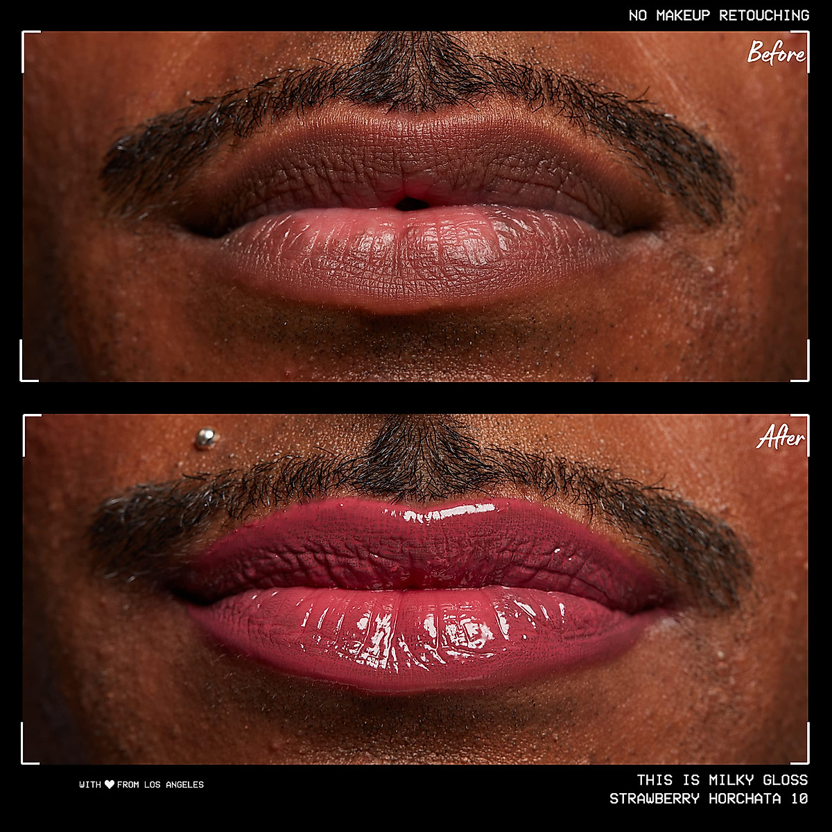 NYX PROFESSIONAL MAKEUP This Is Milky Gloss, Lip Gloss with 12 Hour Hydration, Vegan - Strawberry Horchata (Mauve Pink)