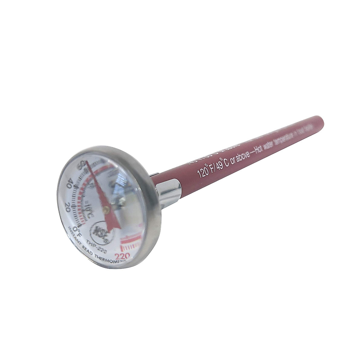 Update International (THP-220) 5 1/2" Long Dial Pocket Thermometer
