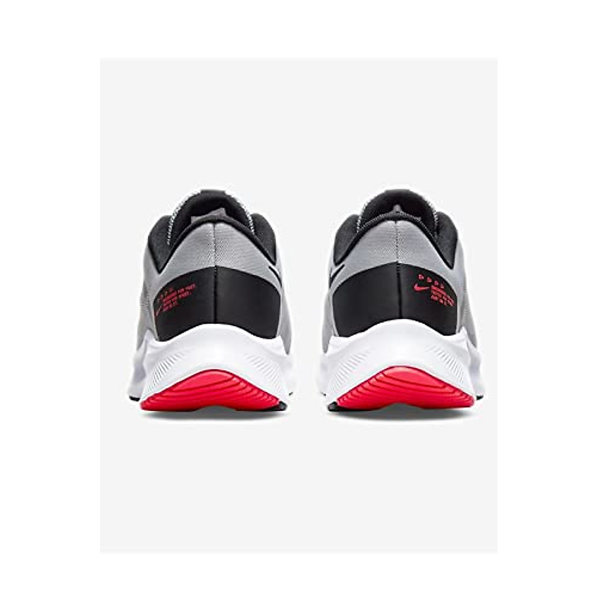 Nike Men's Quest 4 Running Shoes, Lt Smoke Grey/White-Black, 10 M US