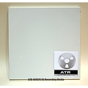 Open Reel Audio Aluminum Alloy Takeup Reel with Natural Stainless Steel Screws for 1/4 Inch Recording Tape by TME- US Recording