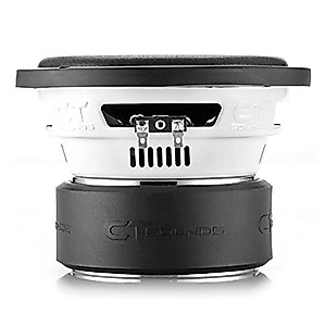 CT Sounds TROPO-6.5-D4 400 Watts Max 6.5 Inch Car Subwoofer Dual 4 Ohm