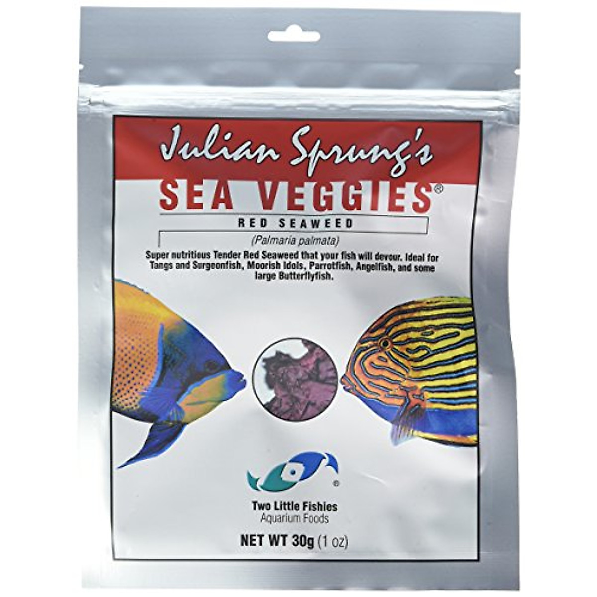 Two Little Fishies ATLSVRS4 Sea Veg-Red Seaweed, 1-Ounce Pouch