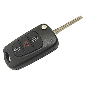 Horande Replacement Key Fob Cover fit for Kia Soul Rio Keyless Entry Remote Contro Key Fob Shell