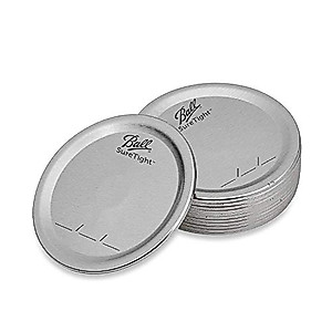 Ball Wide Mouth Mason Jar Lids (Wide Mouth) - 48 Lids