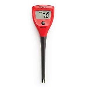 Hanna HI-98103 pH Meter (Range: 0.0 to 14.0 pH) for Mining, Pharmaceuticals, Petrochemicals by INSTRUKART