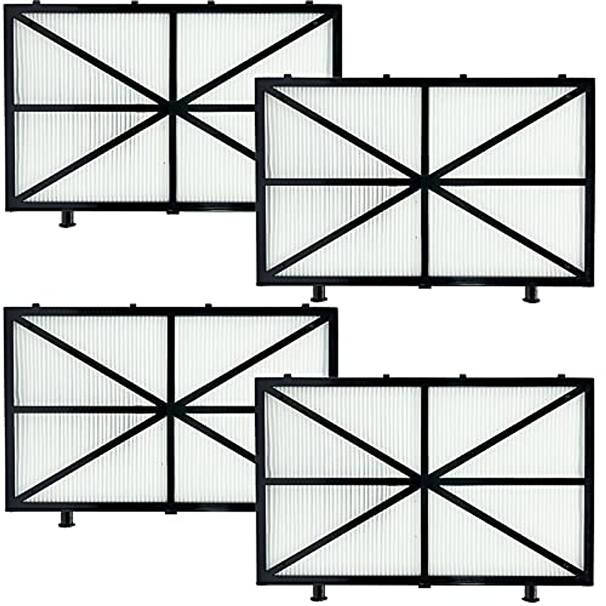 Macaberry M400 Ultra Fine Cartridge Filter Panels Compatible with Dolphin m400, m500 and Nautilus CC Plus, Part Number: 9991432-R4 (4Pack)