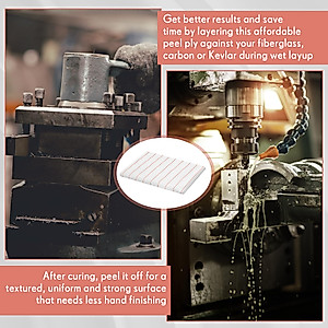 VitalCozy 30 Inch 3 Yard Wide Peel Ply High Temperature Resistant Release Cloth Hand Lay up Release Fabric Compatible with Epoxy Resins and Gel Coats Air Auto Boat Repairs Builds Material