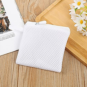 Zerodeko Mesh Laundry Bag 8pcs Mini Laundry Wash Bag Washing Machine Delicate Bags Lingerie Net Bags with Zipper for Clothes Bed Sheet Stuffed Toys Laundry