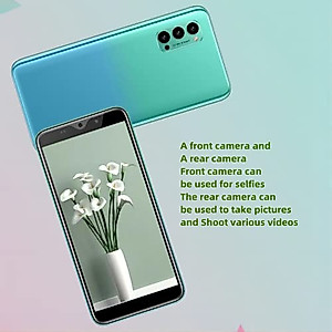 Unlocked Cell Phone，Y99 Android Smartphone, 5.75-inch IPS Full-Screen，Dual SIM Card，1GB RAM 8GB ROM，Only Supports Dual SIM Card Frequency Band of 3GWCDMA ：850/2100MHZ（Blue）