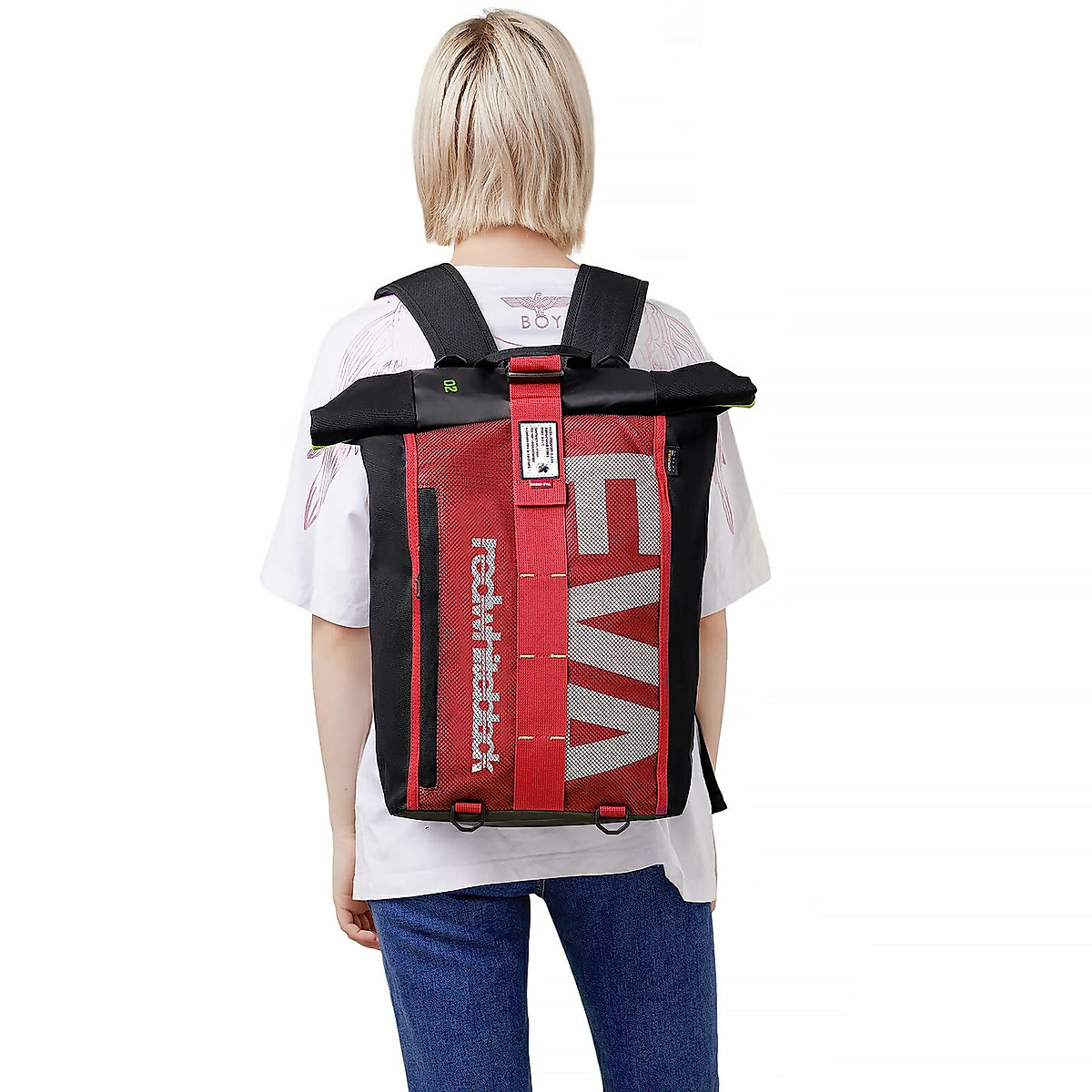 FIREFIRST Evangelion Backpacks for Men's Women's 28L Waterproof Travel Leisure Backpack