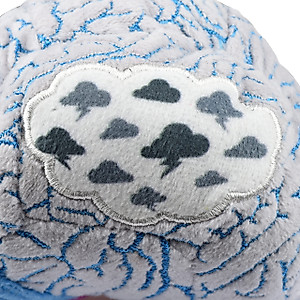 GIANTmicrobes Depression Plush, Depression Gifts, Emotional Support Stuffed Animal, Mental Health Matters, Mental Health Awareness Gifts, Emotional Support Gifts, Psychiatrist Gift, Psychology Gifts