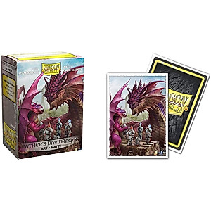 Dragon Shield Matte Art Fathers Day Dragon Standard Size 100 ct Card Sleeves Individual Pack