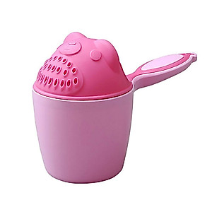 Rinser Rinse Cup Baby Shampoo Shower Bathing Protect Soft Cap Hat Baby Bath Set