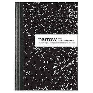 Office Depot Mini Marble Composition Books, 3 1/4in x 4 1/2in, Narrow Ruled, 80 Sheets, Assorted Colors (No Color Choice), pk Of 4, 4170736