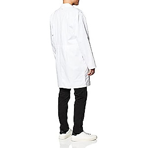 Dickies unisex adult Signature 37" medical lab coats, White, 4X-Large US