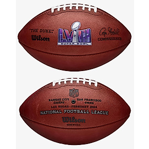 WILSON Super Bowl 57 Official Leather Game Football - Chiefs vs. Eagles