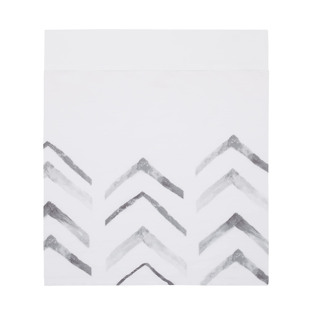 NoJo Elephant Tribe Grey and White 4 Piece Nursery Crib Bedding Set - Comforter, Fitted Crib Sheet, Dust Ruffle, Nursery Organizer