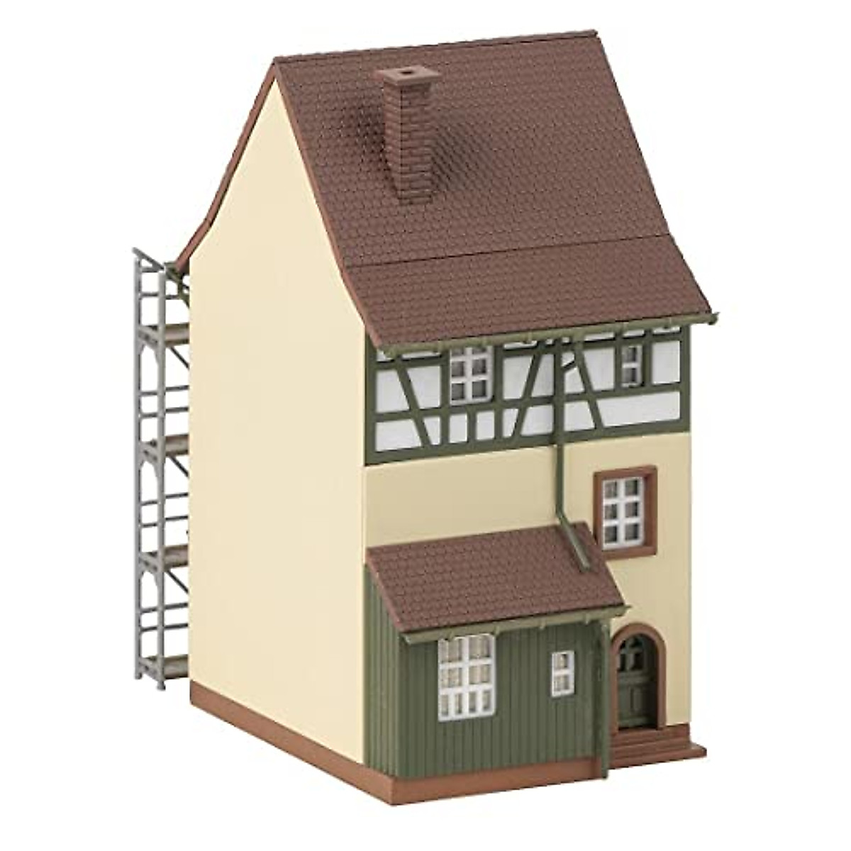 Faller 232175 N Scale 1:160 Kit of Old-Town House with Scaffolding - New