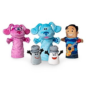 Melissa & Doug Blue's Clues & You! Hand & Finger Puppets (5 Pieces)