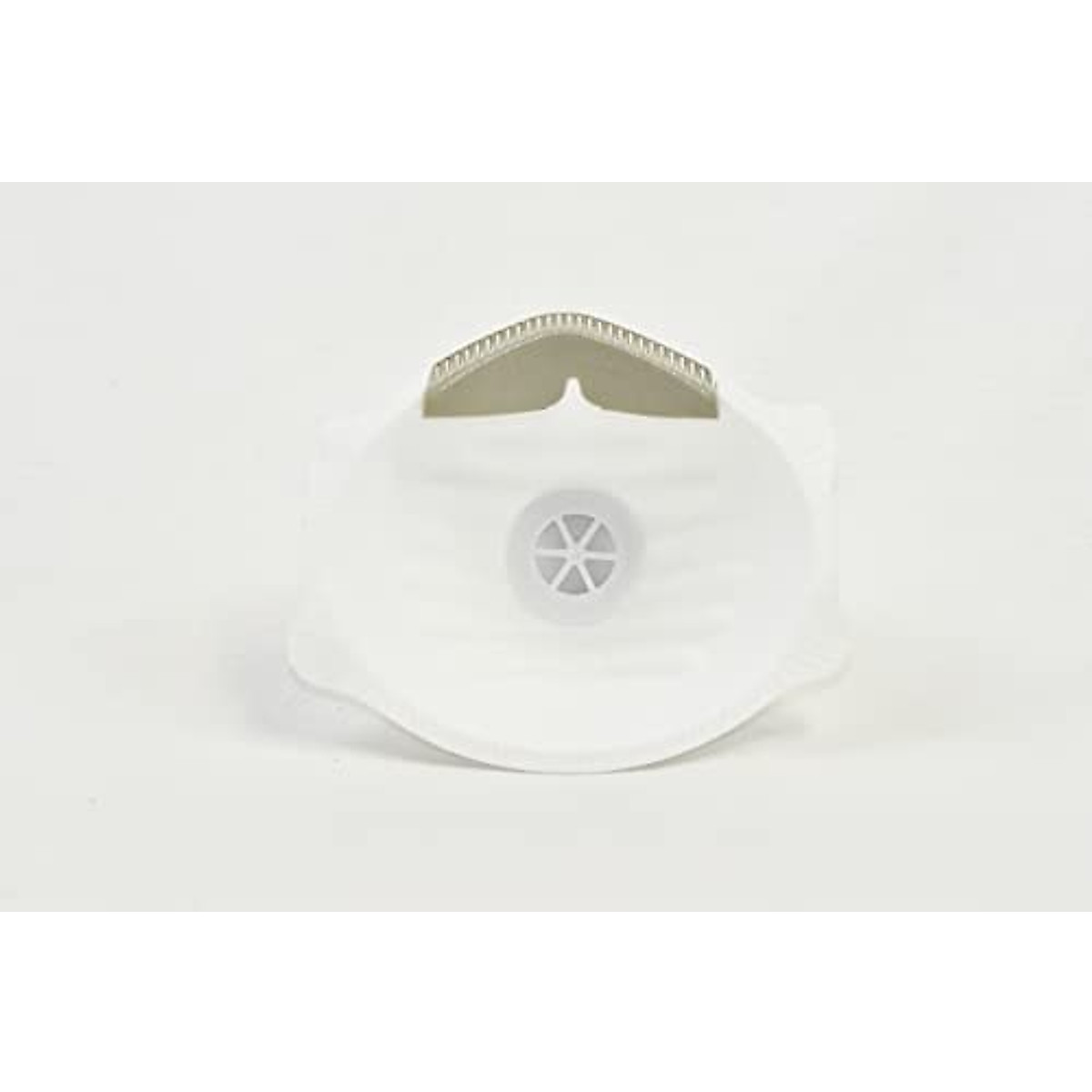 9116 Particulate Respirator Dust Mask with Valve, Two-Strap Cup Style Design, Lightweight with Cushioning Nose Foam, NIOSH Approved 10 Masks