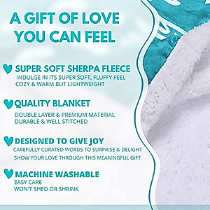 Luxe Extreme Mom Blanket, for Mom, Birthday Gifts for Mom from Daughter or Son, Best Mom Ever Gift Blanket, Mom Gifts for Mother's Day, I Love You Mom Unique Birthday Gift