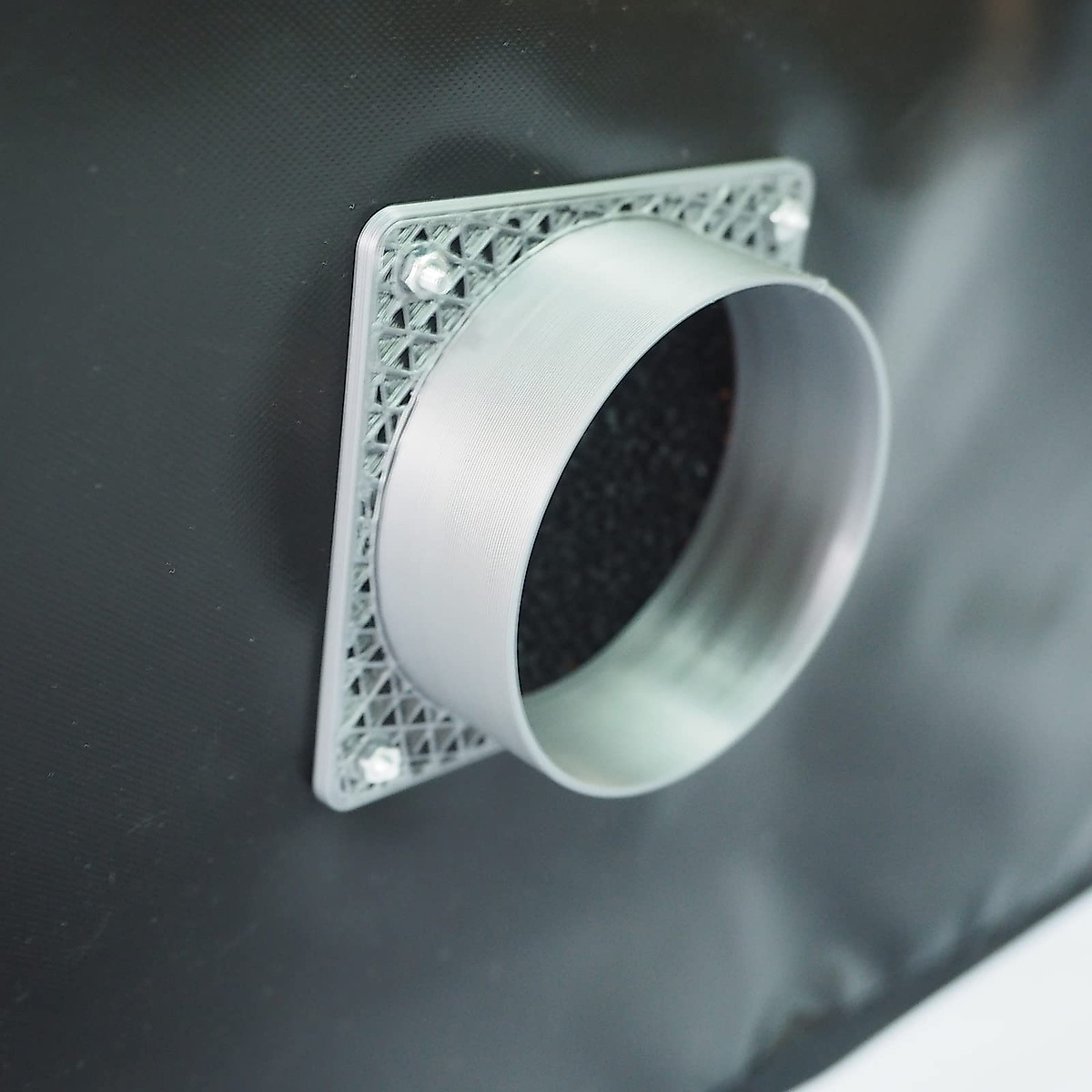 Zippered Openable Laser Engraver Enclosure Smoke Eye Protective Cover with Lamp + Exhaust Pipe Compatible with xTool D1 Atomstack A5 ORTUR Aufero Portable Engraver