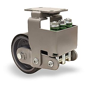 Spring Loaded Caster with 10" x 3" Duralast XC Wheel (R-AEZFFM-13DB70)