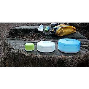 humangear GoTubb, Large, 2-Pack, Clear/Green