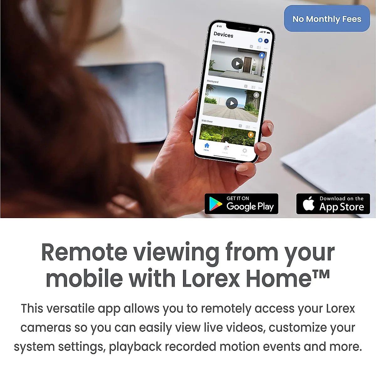 Lorex 4K 8 Channel Wired 2TB DVR - Smart Motion Detection, Face Recognition, Smart Home Voice Control – Add to Lorex Security Cameras for Indoor Outdoor Surveillance Protection