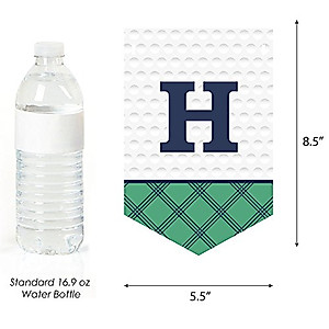 Big Dot of Happiness Par-Tee Time - Golf - Retirement Party Bunting Banner - Golf Party Decorations - Happy Retirement