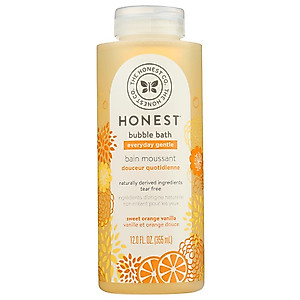 The Honest Company Bubble Bath, Sweet Orange Vanilla, 12 Ounce (3 Bottles)