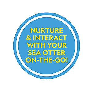 National Geographic Kids Sea Otter Care and Nurture Set, Stuffed Animals, Doctor Kits, Kids Toys for Ages 3 Up, Amazon Exclusive