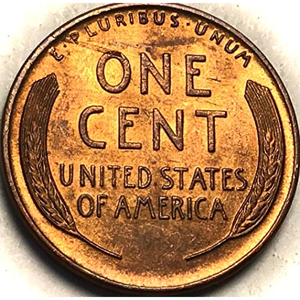1945 P Lincoln Wheat Cent Red Penny Seller Mint State
