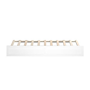 AFI Twin Size Trundle Bed in White