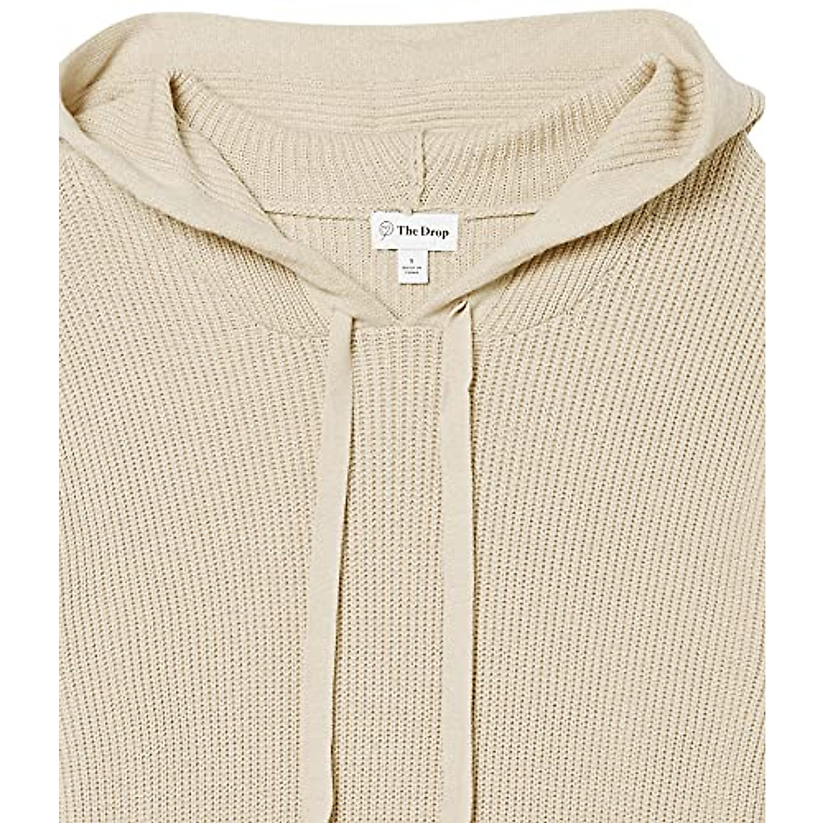 The Drop Women's Claudia Cuddle Hoodie Midi Dress, Crème Brulee, M