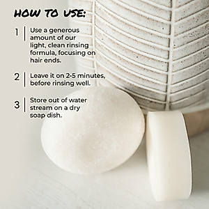 Suds & Co. Solid Conditioner Bar, Zero Waste Conditioner, Natural Conditioner For Hair, Sustainable, Eco-Friendly Hair Care – Peppermint Breeze, 1.7 Ounce