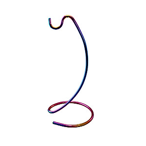 Rainbow Banana Tree Holder Stand Rack Ripen Fruit Evenly Prevents Bruising & Spoiling Multi-Colored Steel