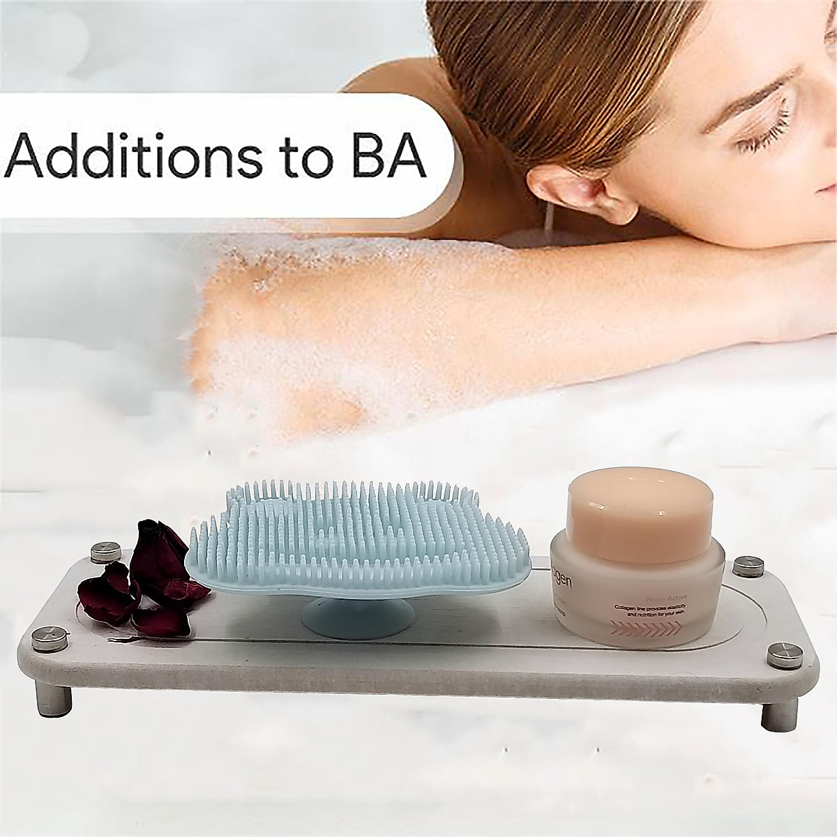 2 Pack Fast Drying Sink Caddy,Instant Dry Sink Organizer,Diatomaceous Earth Tray,Water Absorbing Stone Quick Dry Pad Kitchen Bathroom Soon Neat Absorbent Drying Soap Holder Rack Saddle (Grey-White)