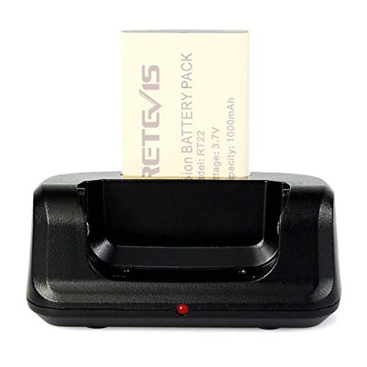 Retevis RT22 RT22S Original Charging Base Compatible with Retevis RT22 RT22S RB19 RB19P Two Way Radios(Not Include Charging Cord) (1 Pack)